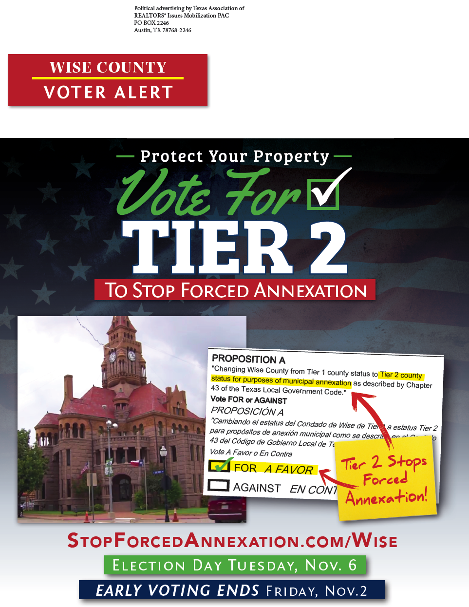 Wise County | Vote for Tier 2